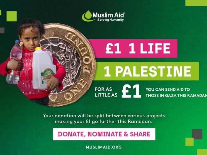 Diana Alghoul's Palestine Appeal with Muslim Aid | LaunchGood | LaunchGood